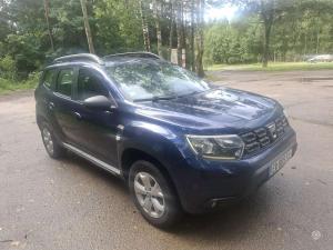 Синий Дачия Duster 2018 в Таураге, объемом двигателя 1.20 л и пробегом 133 тыс. км за 5900 €, фото  на AUTOMOTO.COM.LV