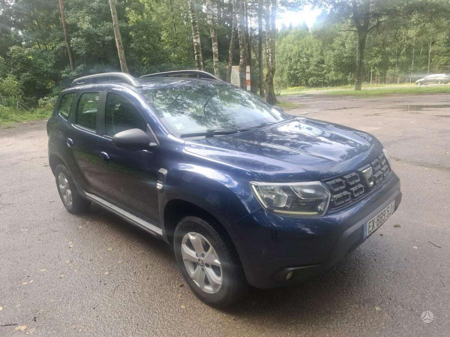 Синий Дачия Duster 2018 в Таураге, объемом двигателя 1.20 л и пробегом 133 тыс. км за 5900 €, фото 1 на AUTOMOTO.COM.LV