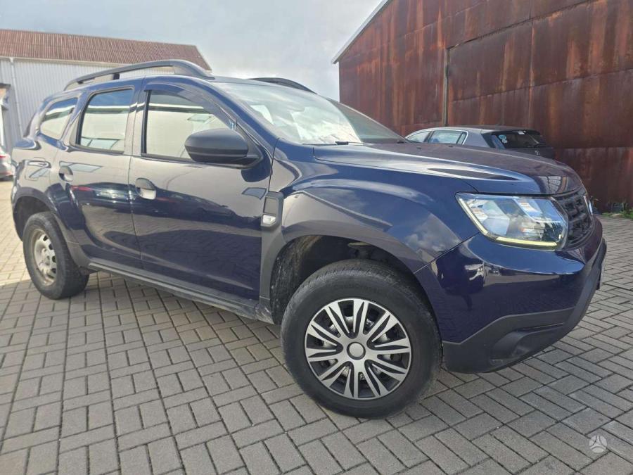 Zils Dacia Duster 2018 Tauragė, ar dzinēja tilpumu 1.60 L un nobraukumu 83 tūkst. km par 5200 €, foto 1 vietnē AUTOMOTO.COM.LV