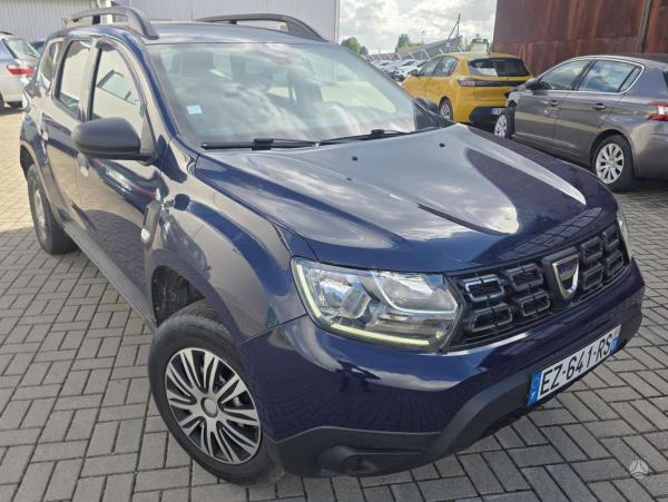 Blue Dacia Duster 2018 in Taurage, with an engine capacity of 1.60 L and mileage of 83 thousand km for 5200 €, photo 3 on AUTOMOTO.COM.LV