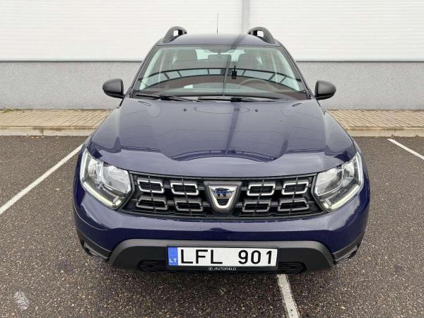 Blue Dacia Duster 2019 in Vilnius, with an engine capacity of 1.00 L and mileage of 43 thousand km for 8950 €, photo 2 on AUTOMOTO.COM.LV
