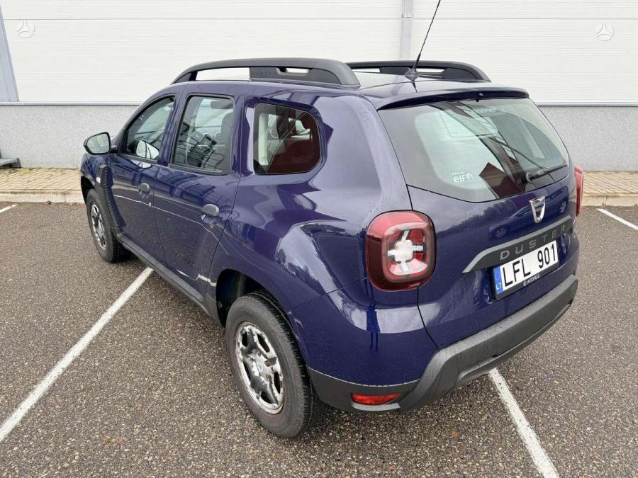Blue Dacia Duster 2019 in Vilnius, with an engine capacity of 1.00 L and mileage of 43 thousand km for 8950 €, photo 5 on AUTOMOTO.COM.LV