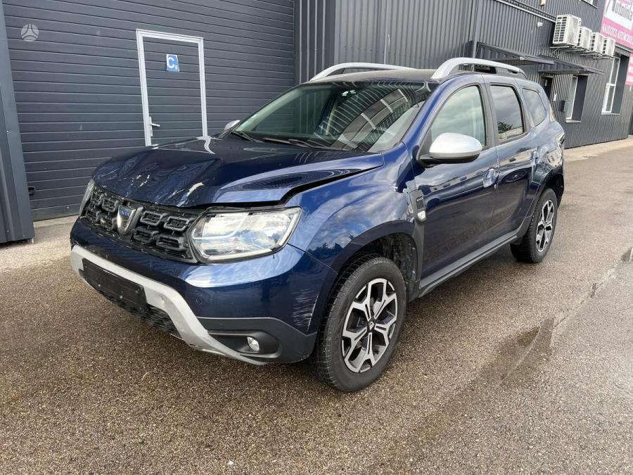 Blue Dacia Duster 2019 in Alytus, with an engine capacity of 1.46 L and mileage of 170 thousand km for 7500 €, photo 1 on AUTOMOTO.COM.LV
