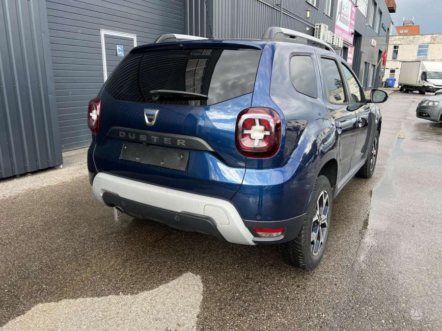 Blue Dacia Duster 2019 in Alytus, with an engine capacity of 1.46 L and mileage of 170 thousand km for 7500 €, photo 7 on AUTOMOTO.COM.LV