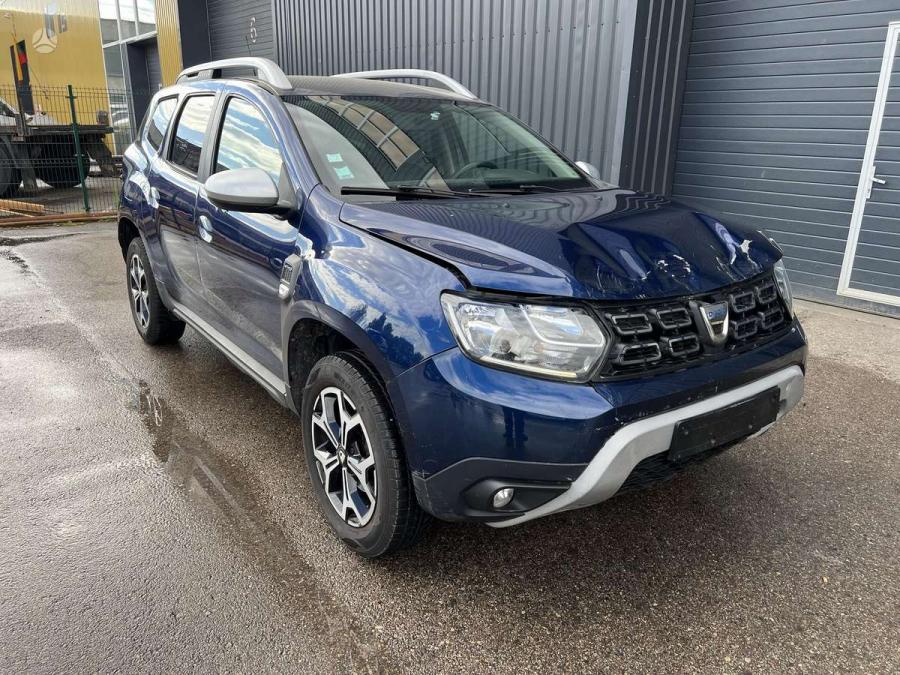 Blue Dacia Duster 2019 in Alytus, with an engine capacity of 1.46 L and mileage of 170 thousand km for 7500 €, photo 12 on AUTOMOTO.COM.LV