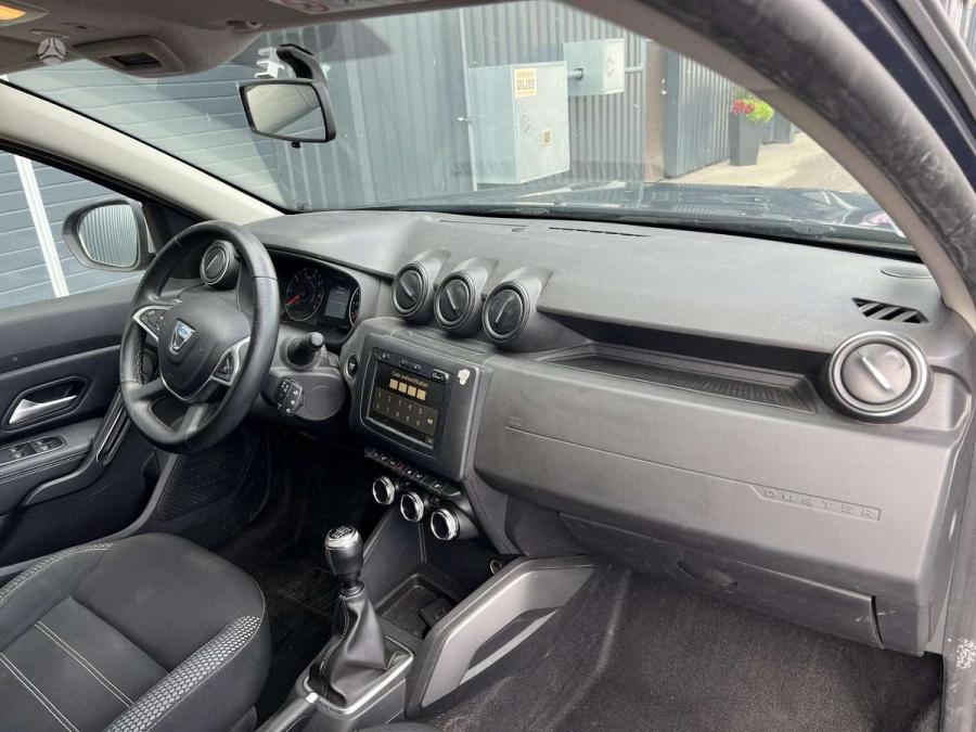Blue Dacia Duster 2019 in Alytus, with an engine capacity of 1.46 L and mileage of 170 thousand km for 7500 €, photo 19 on AUTOMOTO.COM.LV