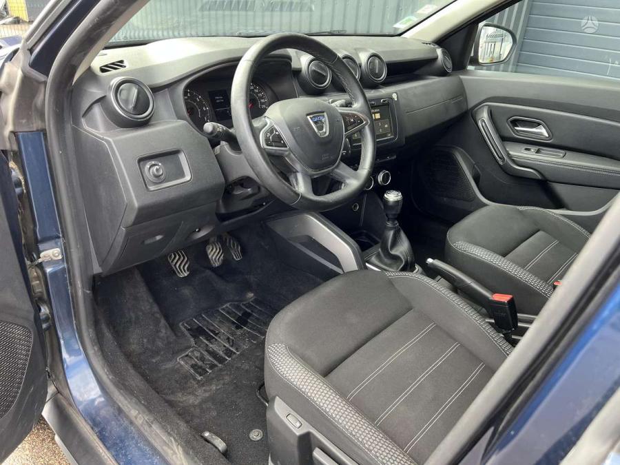 Blue Dacia Duster 2019 in Alytus, with an engine capacity of 1.46 L and mileage of 170 thousand km for 7500 €, photo 22 on AUTOMOTO.COM.LV