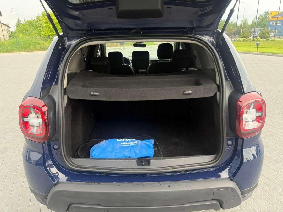 Blue Dacia Duster 2019 in Telschi, with an engine capacity of 1.60 L and mileage of 250 thousand km for 7200 €, photo 25 on AUTOMOTO.COM.LV