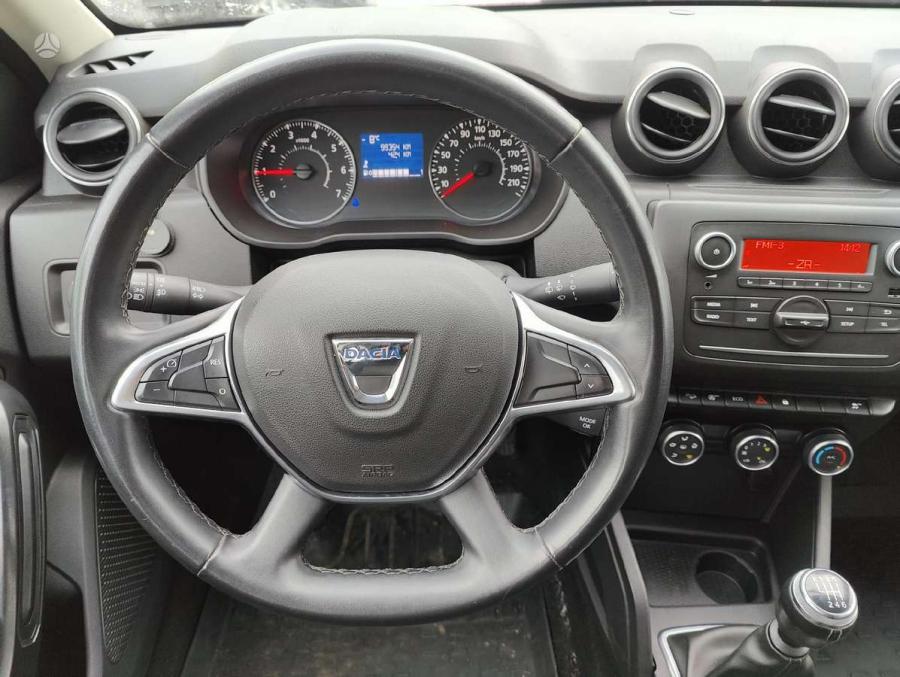 Blue Dacia Duster 2020 in Vilnius, with an engine capacity of 1.33 L and mileage of 99 thousand km for 10900 €, photo 10 on AUTOMOTO.COM.LV