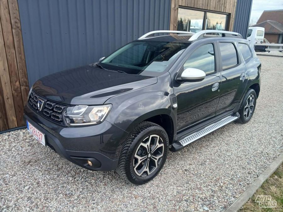 Zils Dacia Duster 2020 Klaipėda, ar dzinēja tilpumu 1.00 L un nobraukumu 56 tūkst. km par 10999 €, foto 1 vietnē AUTOMOTO.COM.LV