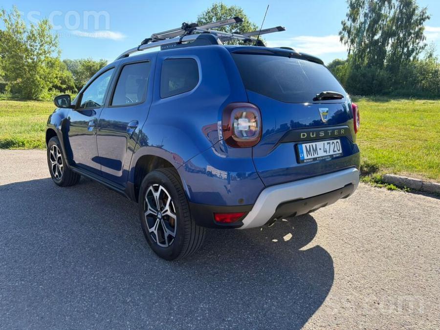 Blue Dacia Duster 2020 in Riga, with an engine capacity of 1.00 L and mileage of 89 thousand km for 9000 €, photo 7 on AUTOMOTO.COM.LV