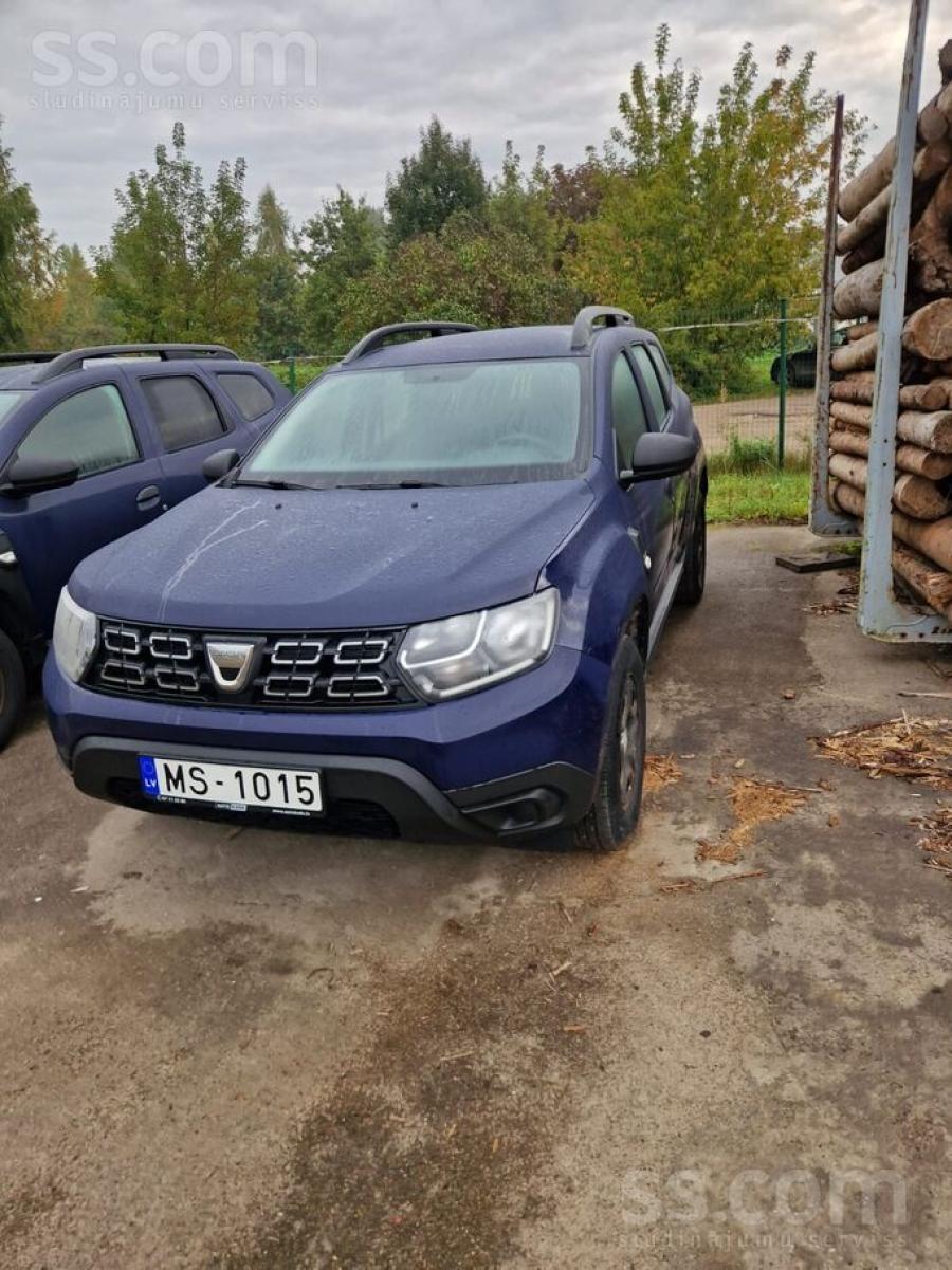 Blue Dacia Duster 2020 in Riga, with an engine capacity of 1.50 L and mileage of 198 thousand km for 7800 €, photo 1 on AUTOMOTO.COM.LV