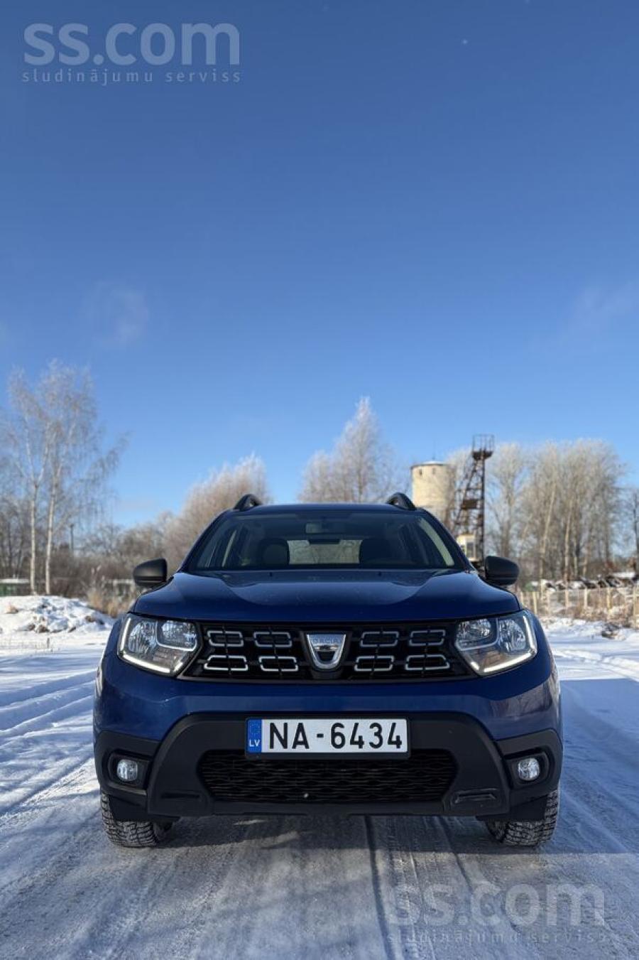 Zils Dacia Duster 2021 Valmiera, ar dzinēja tilpumu 1.50 L un nobraukumu 138 tūkst. km par 9990 €, foto 1 vietnē AUTOMOTO.COM.LV