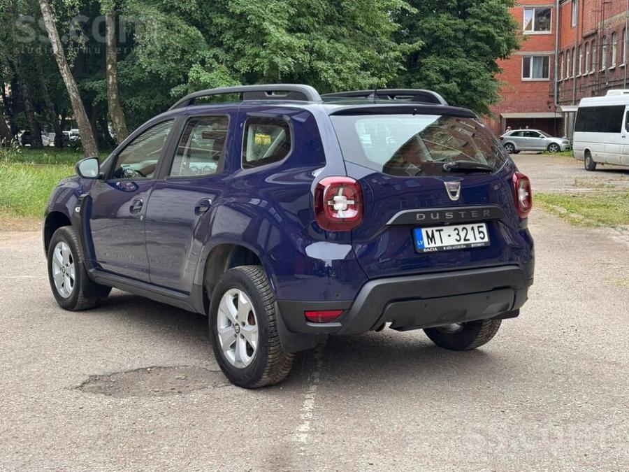 Blue Dacia Duster 2021 in Liepaja, with an engine capacity of 1.50 L and mileage of 194 thousand km for 10890 €, photo 1 on AUTOMOTO.COM.LV