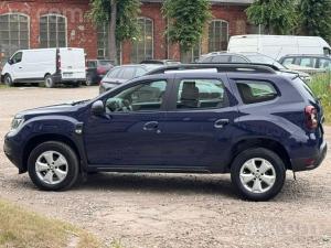 Blue Dacia Duster 2021 in Liepaja, with an engine capacity of 1.50 L and mileage of 194 thousand km for 10890 €, photo 3 on AUTOMOTO.COM.LV