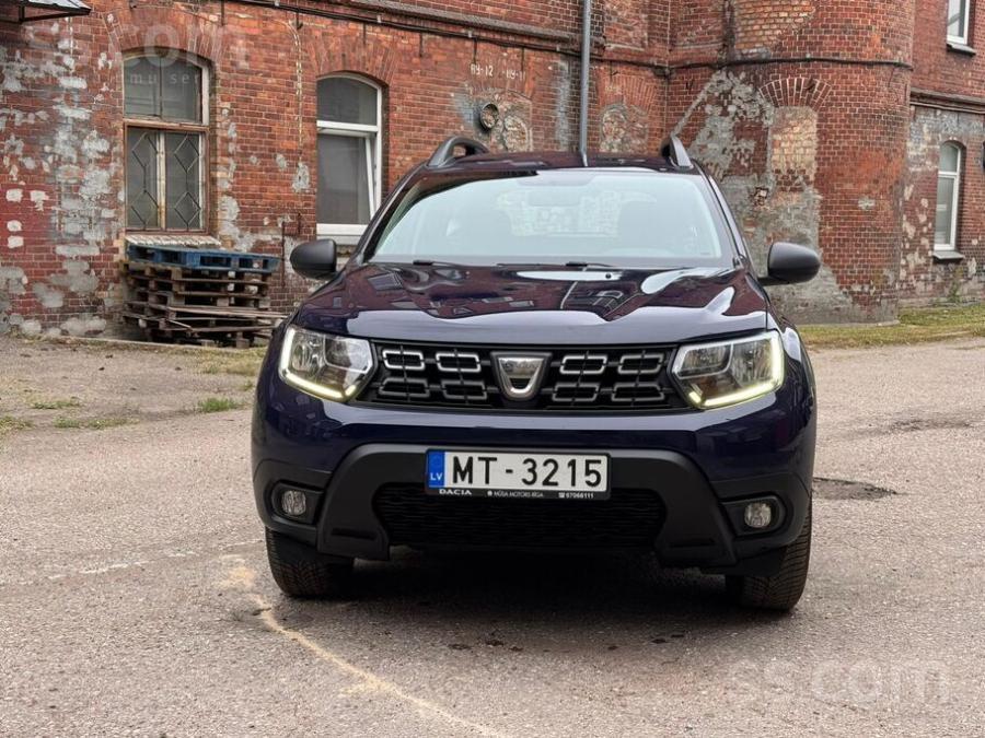 Blue Dacia Duster 2021 in Liepaja, with an engine capacity of 1.50 L and mileage of 194 thousand km for 10890 €, photo 5 on AUTOMOTO.COM.LV