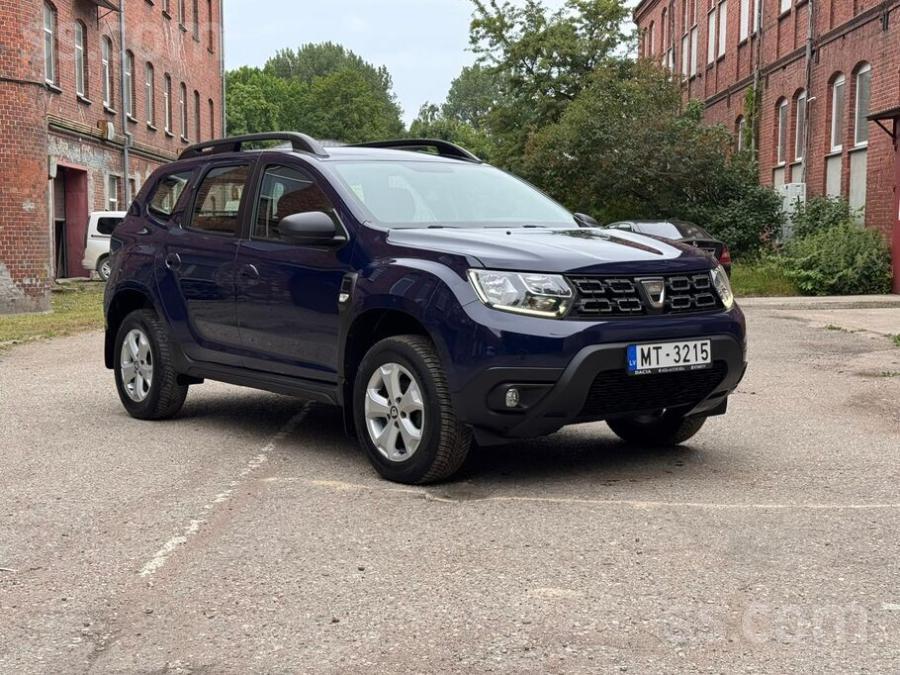 Blue Dacia Duster 2021 in Liepaja, with an engine capacity of 1.50 L and mileage of 194 thousand km for 10890 €, photo 6 on AUTOMOTO.COM.LV