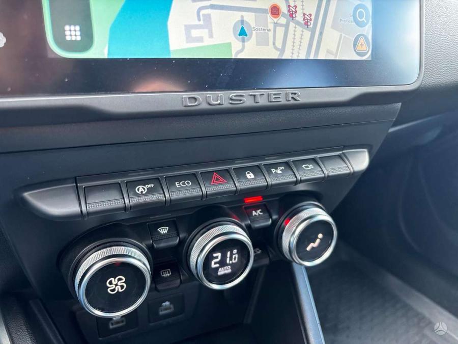 Blue Dacia Duster 2021 in Vilnius, with an engine capacity of 1.00 L and mileage of 65 thousand km for 12000 €, photo 18 on AUTOMOTO.COM.LV