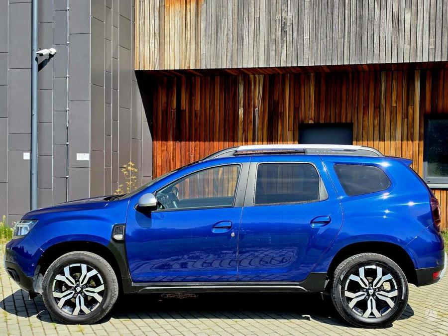 Blue Dacia Duster 2021 in Taurage, with an engine capacity of 1.33 L and mileage of 195 thousand km for 9800 €, photo 5 on AUTOMOTO.COM.LV