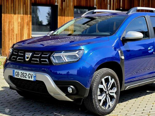 Blue Dacia Duster 2021 in Taurage, with an engine capacity of 1.33 L and mileage of 195 thousand km for 9800 €, photo 10 on AUTOMOTO.COM.LV
