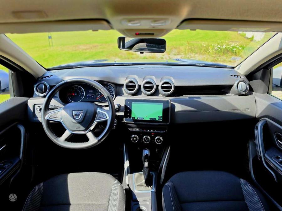 Blue Dacia Duster 2021 in Taurage, with an engine capacity of 1.33 L and mileage of 195 thousand km for 9800 €, photo 19 on AUTOMOTO.COM.LV