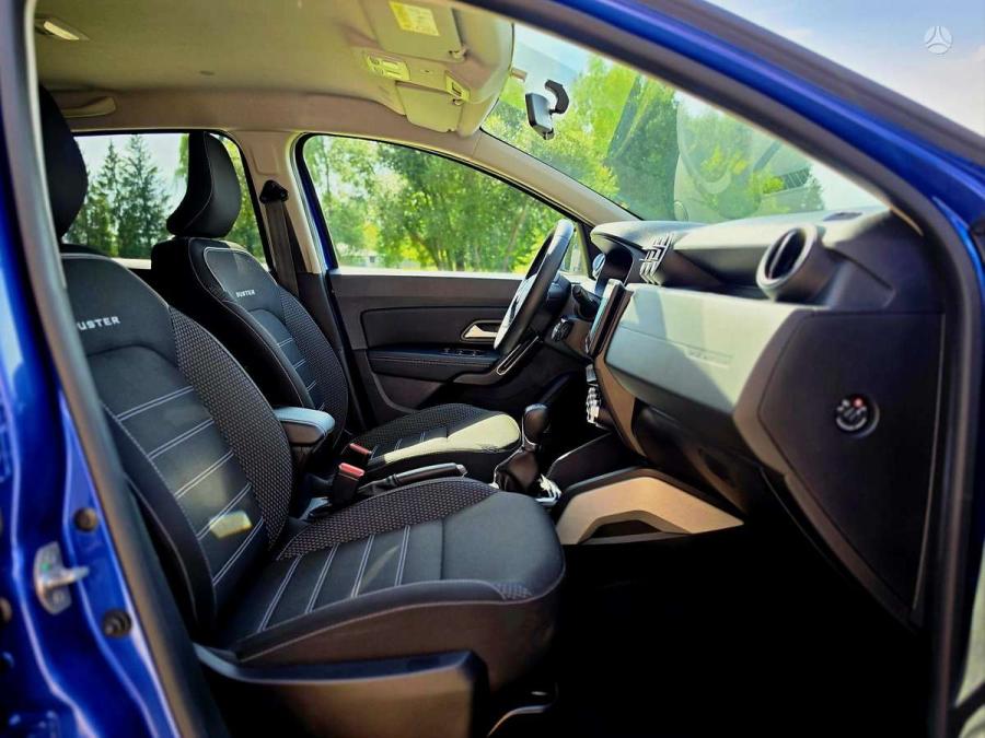 Blue Dacia Duster 2021 in Taurage, with an engine capacity of 1.33 L and mileage of 195 thousand km for 9800 €, photo 24 on AUTOMOTO.COM.LV