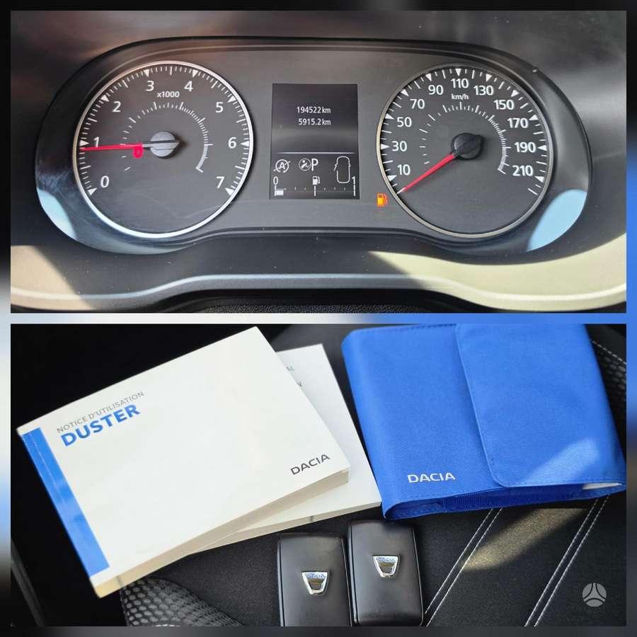 Blue Dacia Duster 2021 in Taurage, with an engine capacity of 1.33 L and mileage of 195 thousand km for 9800 €, photo 28 on AUTOMOTO.COM.LV
