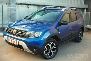Blue Dacia Duster 2022 in Riga, with an engine capacity of 1.00 L and mileage of 0 thousand km for 11900 €, photo  on AUTOMOTO.COM.LV