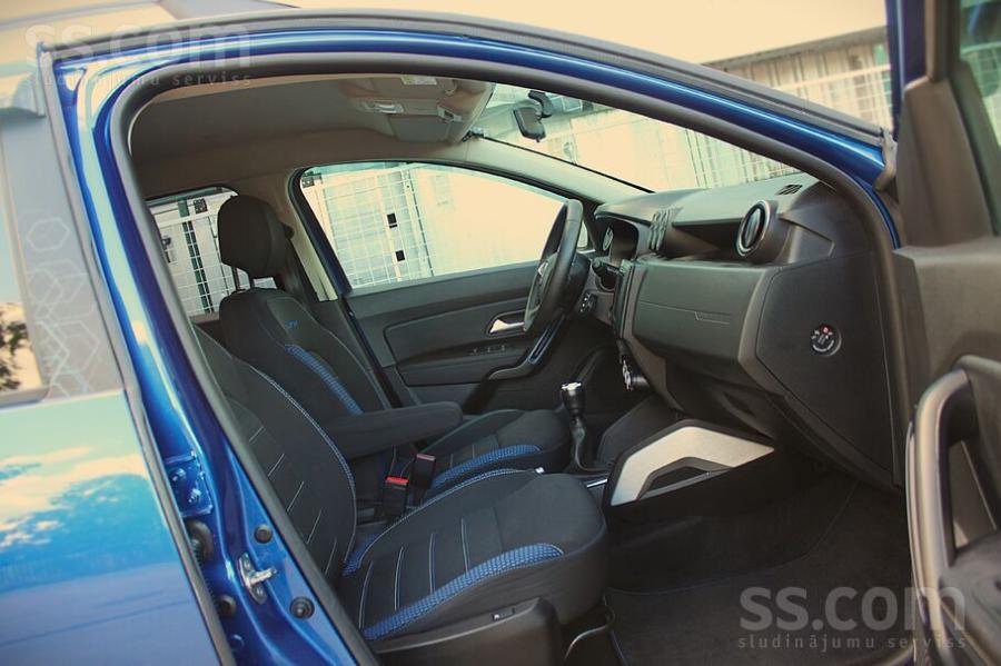 Zils Dacia Duster 2022 Rīga, ar dzinēja tilpumu 1.00 L un nobraukumu 0 tūkst. km par 11900 €, foto 24 vietnē AUTOMOTO.COM.LV