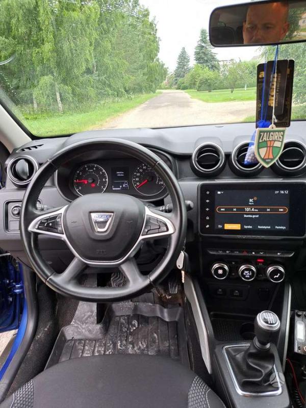 Zils Dacia Duster 2022 Panevēža, ar dzinēja tilpumu 1.33 L un nobraukumu 205 tūkst. km par 12500 €, foto 5 vietnē AUTOMOTO.COM.LV
