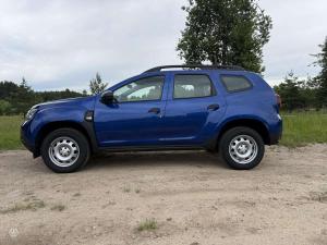 Blue Dacia Duster 2023 in Vilnius, with an engine capacity of 1.00 L and mileage of 73 thousand km for 9550 €, photo  on AUTOMOTO.COM.LV