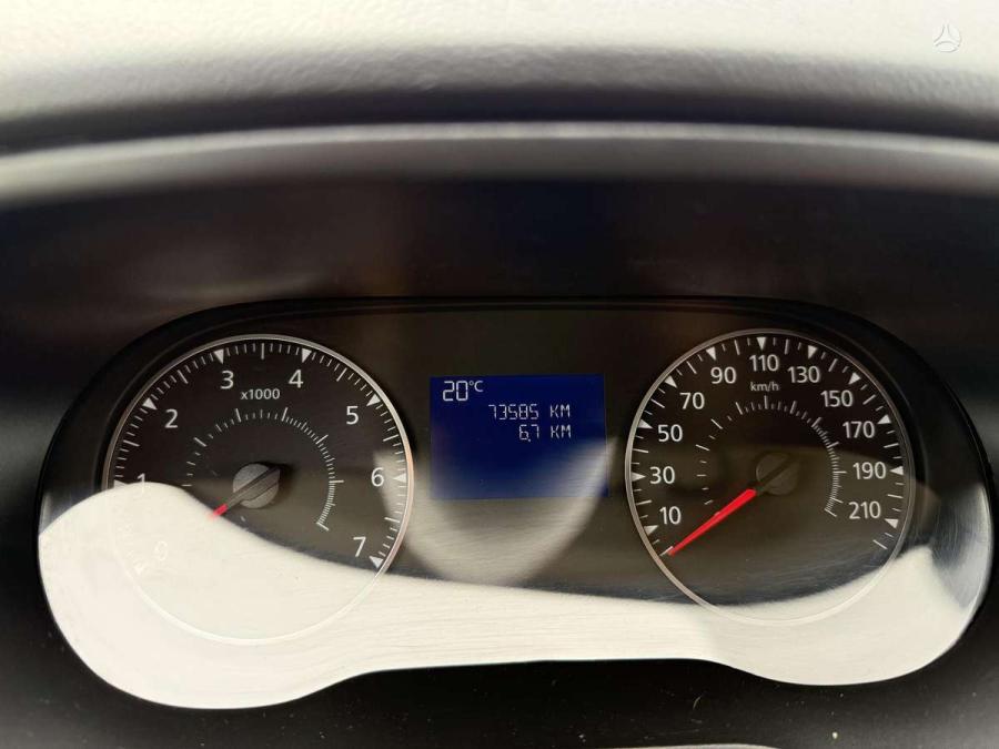 Blue Dacia Duster 2023 in Vilnius, with an engine capacity of 1.00 L and mileage of 73 thousand km for 9550 €, photo 19 on AUTOMOTO.COM.LV