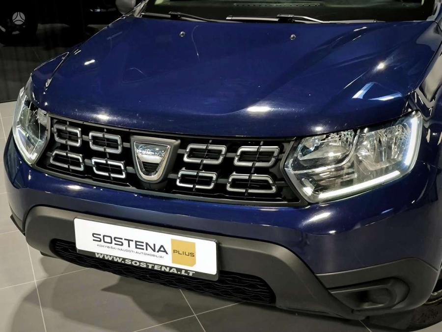 Blue Dacia Duster 2020 in Kaunas, with an engine capacity of 1.00 L and mileage of 121 thousand km for 7900 €, photo 3 on AUTOMOTO.COM.LV