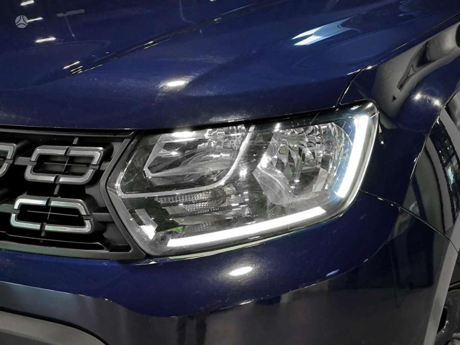 Blue Dacia Duster 2020 in Kaunas, with an engine capacity of 1.00 L and mileage of 121 thousand km for 7900 €, photo 4 on AUTOMOTO.COM.LV