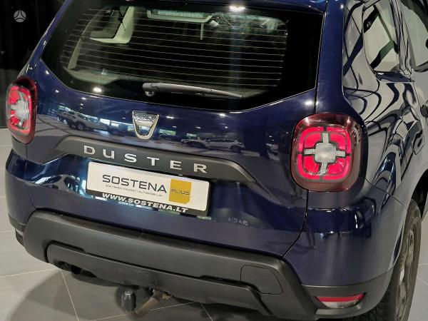 Blue Dacia Duster 2020 in Kaunas, with an engine capacity of 1.00 L and mileage of 121 thousand km for 7900 €, photo 5 on AUTOMOTO.COM.LV