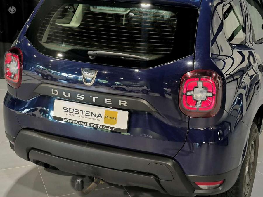Blue Dacia Duster 2020 in Kaunas, with an engine capacity of 1.00 L and mileage of 121 thousand km for 7900 €, photo 6 on AUTOMOTO.COM.LV
