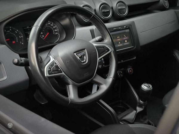 Blue Dacia Duster 2020 in Kaunas, with an engine capacity of 1.00 L and mileage of 121 thousand km for 7900 €, photo 10 on AUTOMOTO.COM.LV