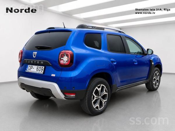 Синий Дачия Duster 2021 в Рига, объемом двигателя 1.00 л и пробегом 93 тыс. км за 9980 €, фото 2 на AUTOMOTO.COM.LV