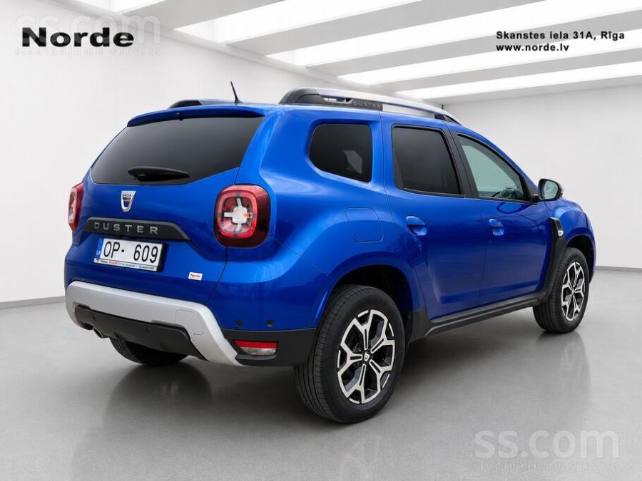Синий Дачия Duster 2021 в Рига, объемом двигателя 1.00 л и пробегом 93 тыс. км за 9980 €, фото 3 на AUTOMOTO.COM.LV