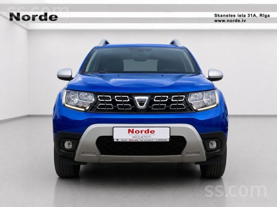 Синий Дачия Duster 2021 в Рига, объемом двигателя 1.00 л и пробегом 93 тыс. км за 9980 €, фото 6 на AUTOMOTO.COM.LV