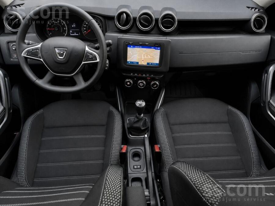 Синий Дачия Duster 2021 в Рига, объемом двигателя 1.00 л и пробегом 93 тыс. км за 9980 €, фото 10 на AUTOMOTO.COM.LV