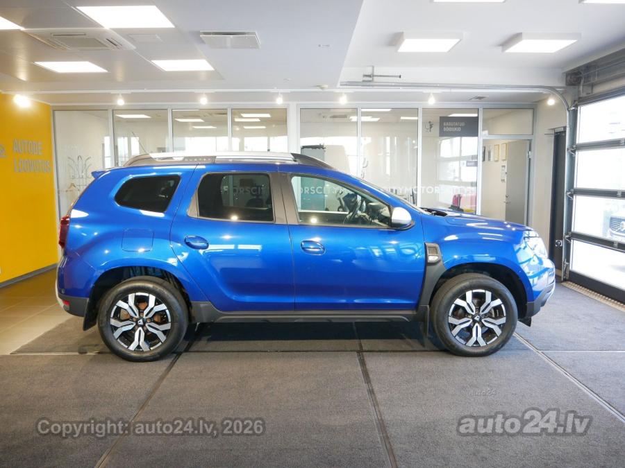 Blue Dacia Duster 2021 in Tallinn, with an engine capacity of 1.00 L and mileage of 95 thousand km for 8990 €, photo 3 on AUTOMOTO.COM.LV