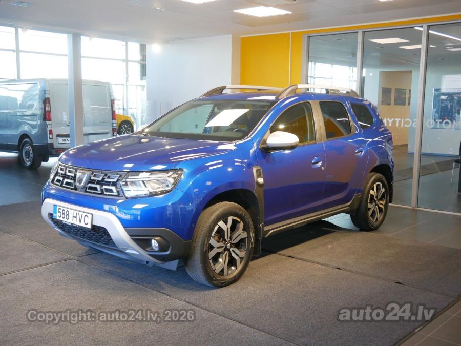 Blue Dacia Duster 2021 in Tallinn, with an engine capacity of 1.00 L and mileage of 95 thousand km for 8990 €, photo 6 on AUTOMOTO.COM.LV