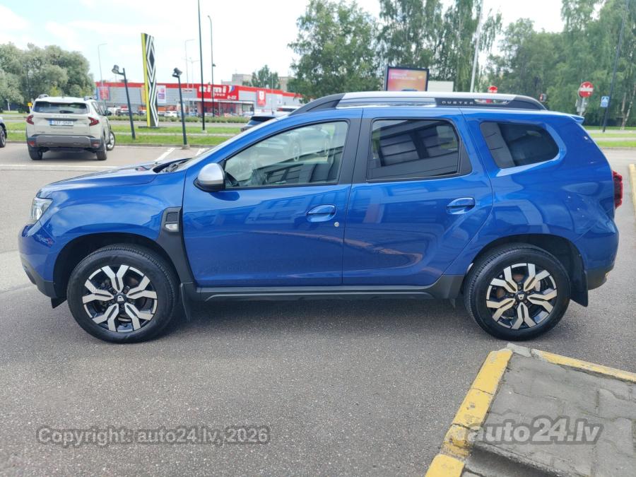 Blue Dacia Duster 2022 in Tartu, with an engine capacity of 1.50 L and mileage of 78 thousand km for 14900 €, photo 7 on AUTOMOTO.COM.LV