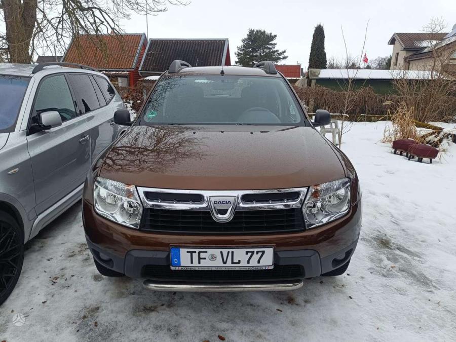 Brown Dacia Duster 2010 in Marijampole, with an engine capacity of 1.50 L and mileage of 96 thousand km for 4500 €, photo 1 on AUTOMOTO.COM.LV
