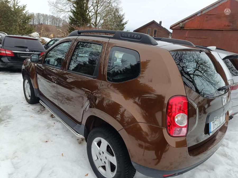 Brown Dacia Duster 2010 in Marijampole, with an engine capacity of 1.50 L and mileage of 96 thousand km for 4500 €, photo 5 on AUTOMOTO.COM.LV