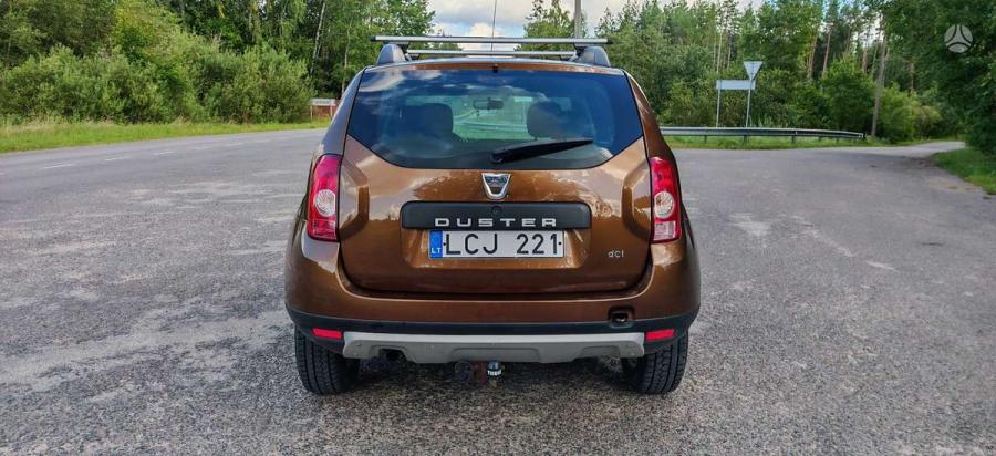 Brown Dacia Duster 2011 in Vilnius, with an engine capacity of 1.46 L and mileage of 264 thousand km for 3599 €, photo 6 on AUTOMOTO.COM.LV