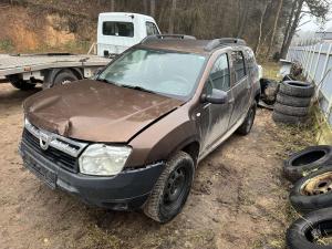 Brown Dacia Duster 2012 in Kaunas, with an engine capacity of 1.50 L and mileage of 400 thousand km for 1700 €, photo 8 on AUTOMOTO.COM.LV