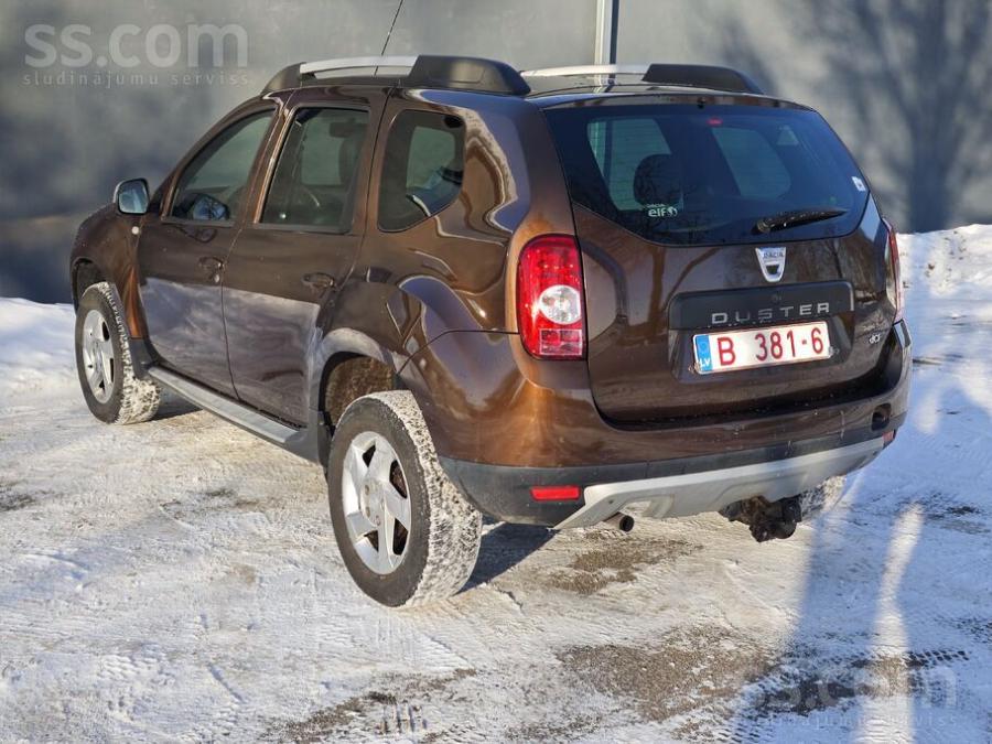 Brown Dacia Duster 2012 in Ogre, with an engine capacity of 1.50 L and mileage of 241 thousand km for 4795 €, photo 5 on AUTOMOTO.COM.LV