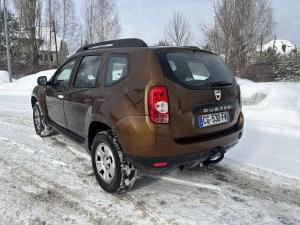Brown Dacia Duster 2012 in Taurage, with an engine capacity of 1.46 L and mileage of 270 thousand km for 4200 €, photo 6 on AUTOMOTO.COM.LV